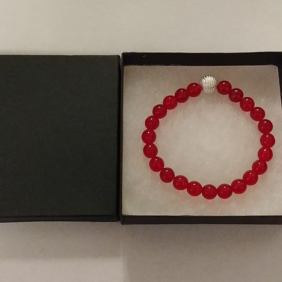 Jewelry | Cherry Red Crystal Bracelet | Poshmark
